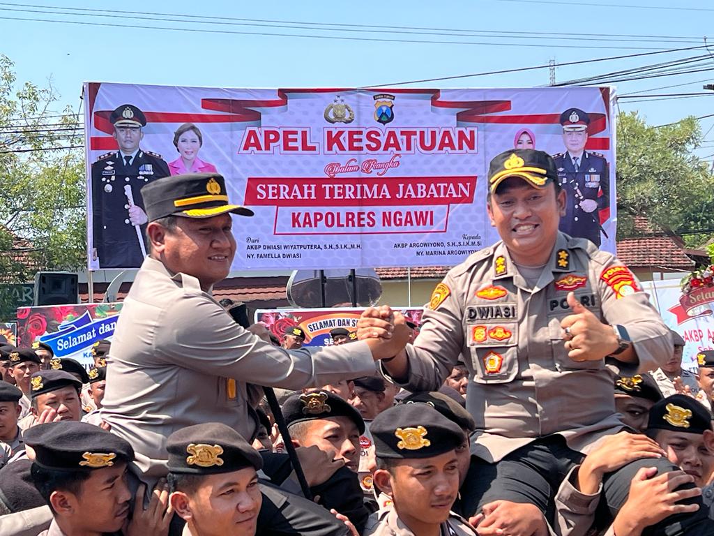 Selamat Datang AKBP Argowiyono di Ngawi dan Selamat Bertugas AKBP ...